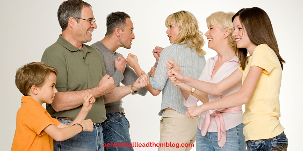 How to Handle Family Conflict Biblically - A Child Shall Lead Them Blog