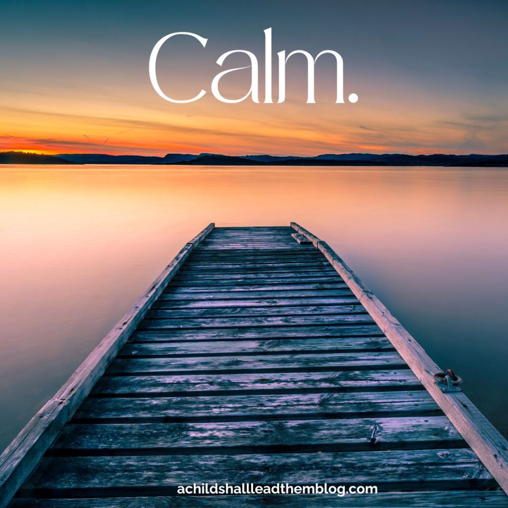 30 Scriptures to Calm Your Heart and Mind - A Child Shall Lead Them ...